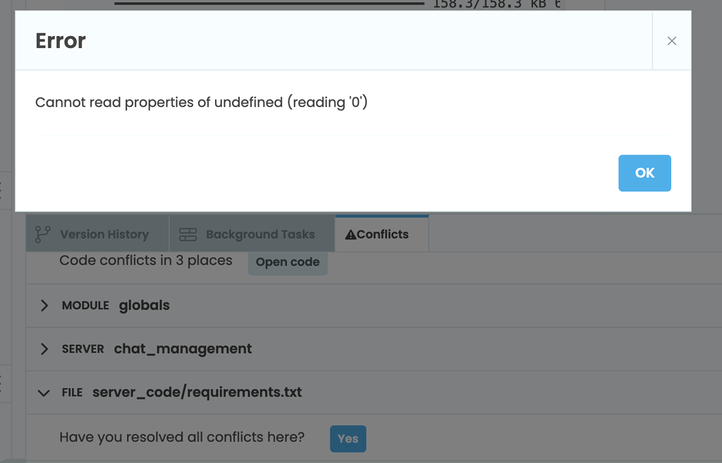 Conflict Errors with 'requirements.txt' on Merge - Anvil Q&A - Anvil Community Forum