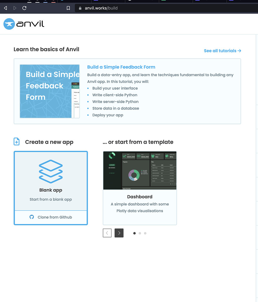 Prompt to enter app information before creation - Feature Requests ...