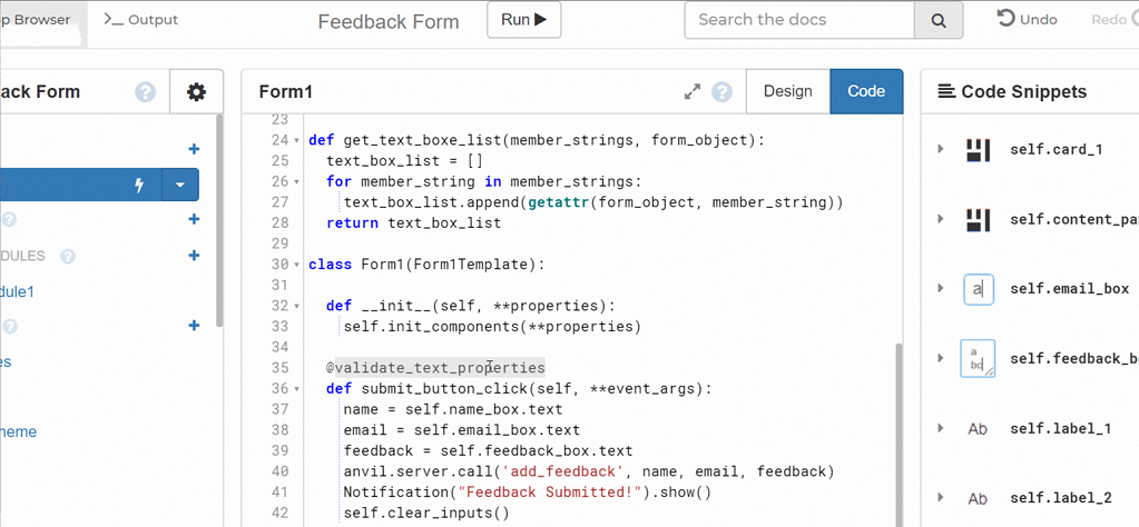Automatic Input Validation Using Python Decorators Show And Tell Anvil Community Forum