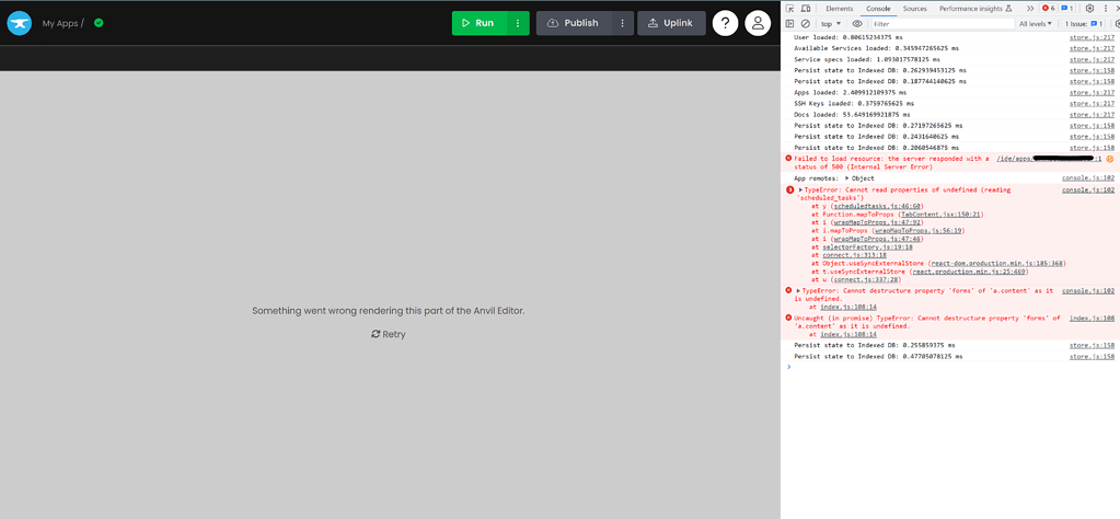Unable to open Anvil Editor - Anvil Q&A - Anvil Community Forum