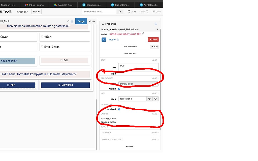Button Align And Layout Is Disappeared From Toolbox Bug Reports Anvil Community Forum 