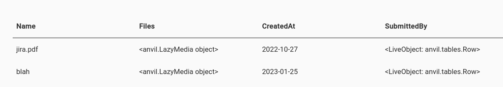 Media Objects in Data Grids - Anvil Q&A - Anvil Community Forum