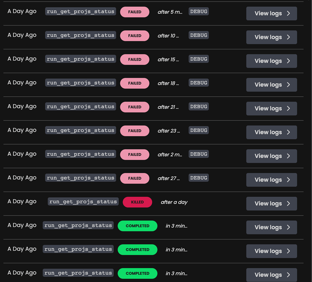 Background task -->anvil.tables.TableError: Internal database error: ERROR: canceling statement ...