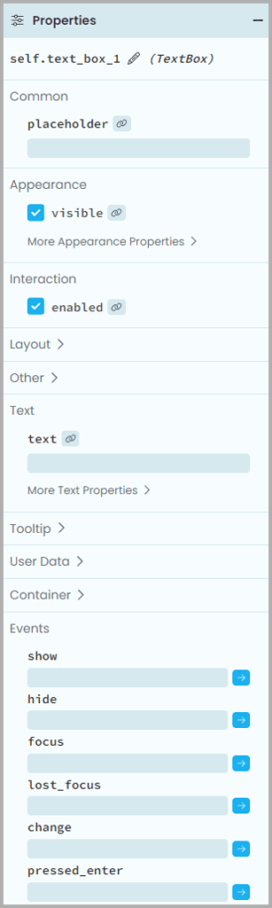 Beta Designer Improvements To The Properties Panel Feature Requests Anvil Community Forum