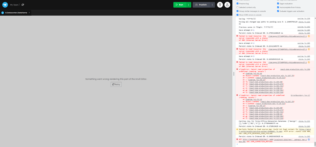 [FIXED] Beta Editor is Down (Internal Server Error) - Anvil Q&A - Anvil Community Forum