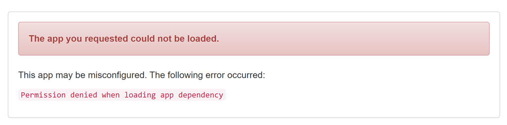 Form Builder Example Not Working Permission Problem With Dependency