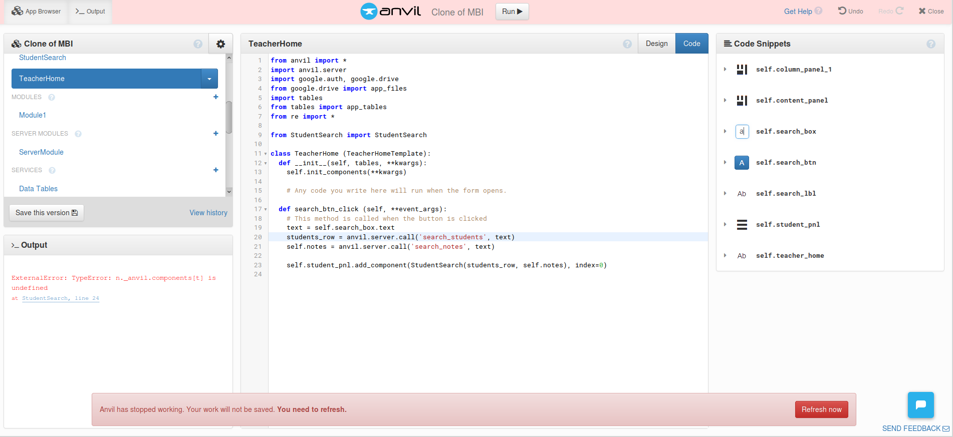 Anvil Has Stopped Working Error Anvil Q A Anvil Community Forum