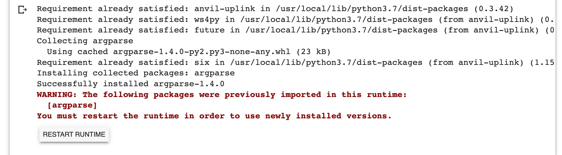 AppOfflineError: - Anvil Q&A - Anvil Community Forum