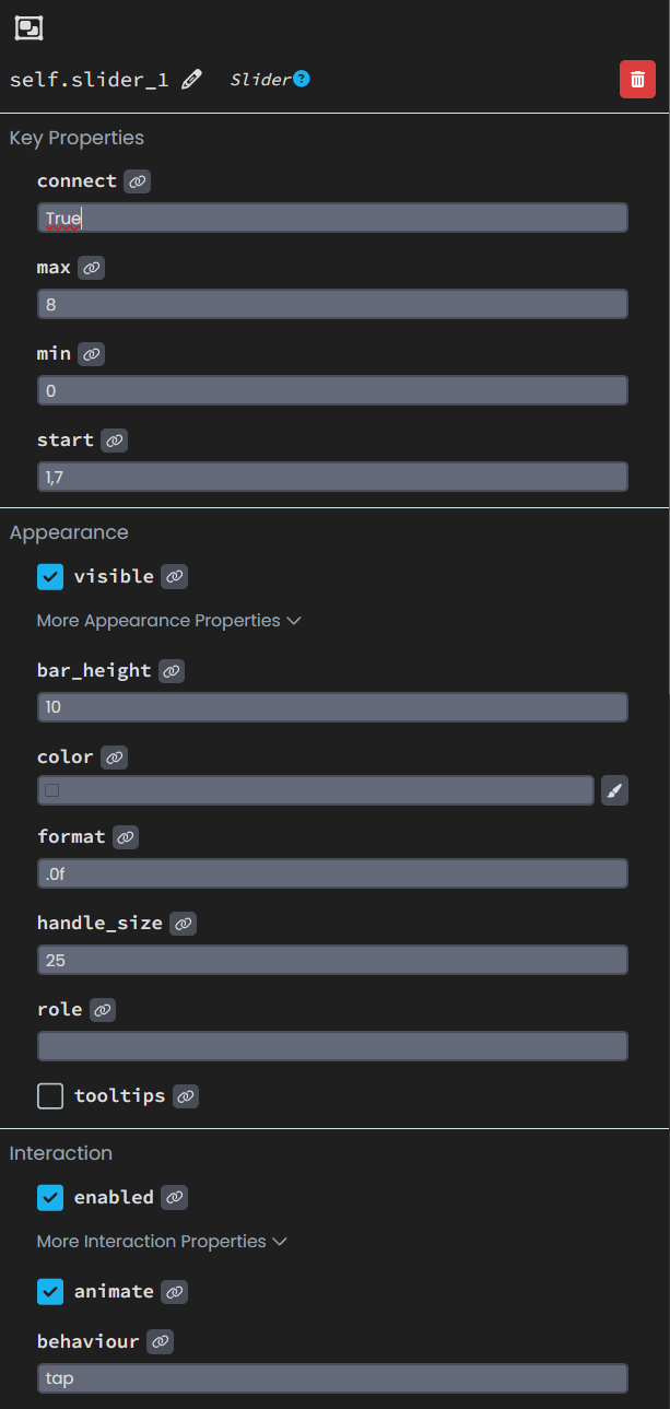 Anvil extras Slider : connect property modification in code doesn't apply in UI - Anvil Q&A ...