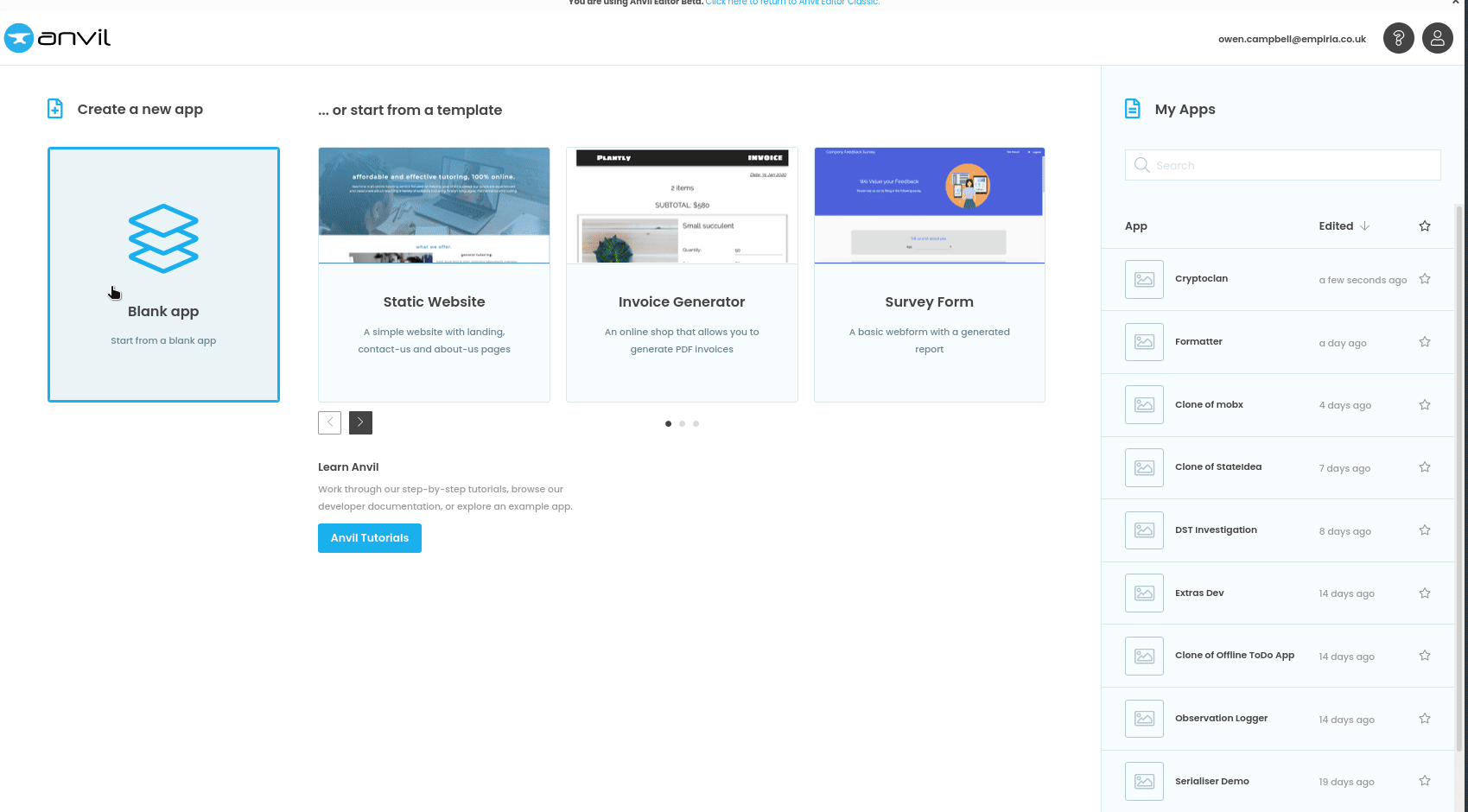 [BETA] Trouble with designer - Anvil Q&A - Anvil Community Forum