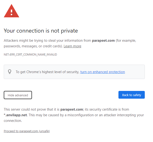 Error Loading App On Custom Domain Anvil Qanda Anvil Community Forum