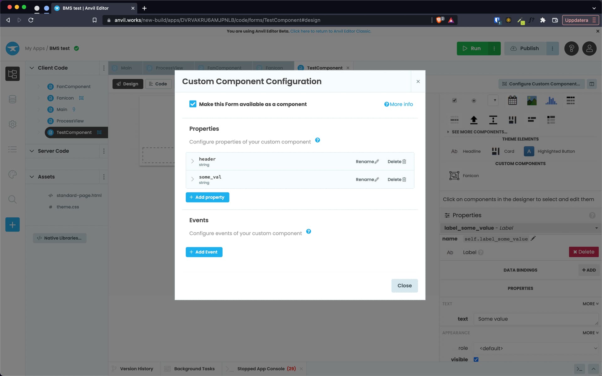 Custom component example - Anvil Q&A - Anvil Community Forum