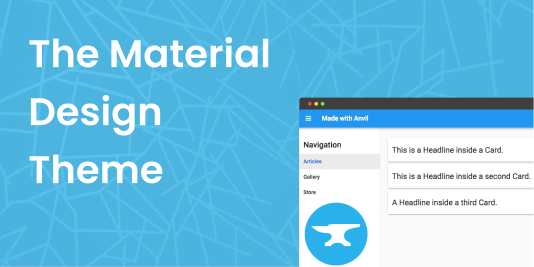 The Material Design Theme